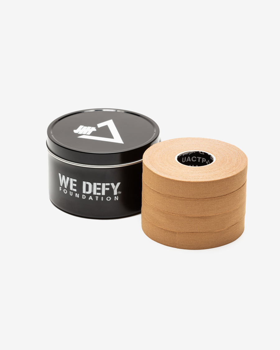 UACTP X MONKEY TAPE X WE DEFY ATHLETIC TAPE, 4-PACK TIN – UNDEFEATED JAPAN